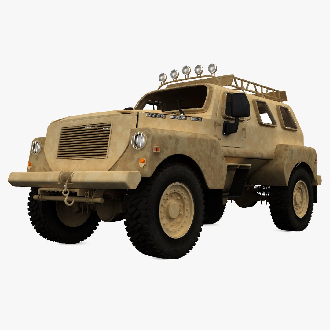 3d Cheetah Mmpv Armoured Vehicle