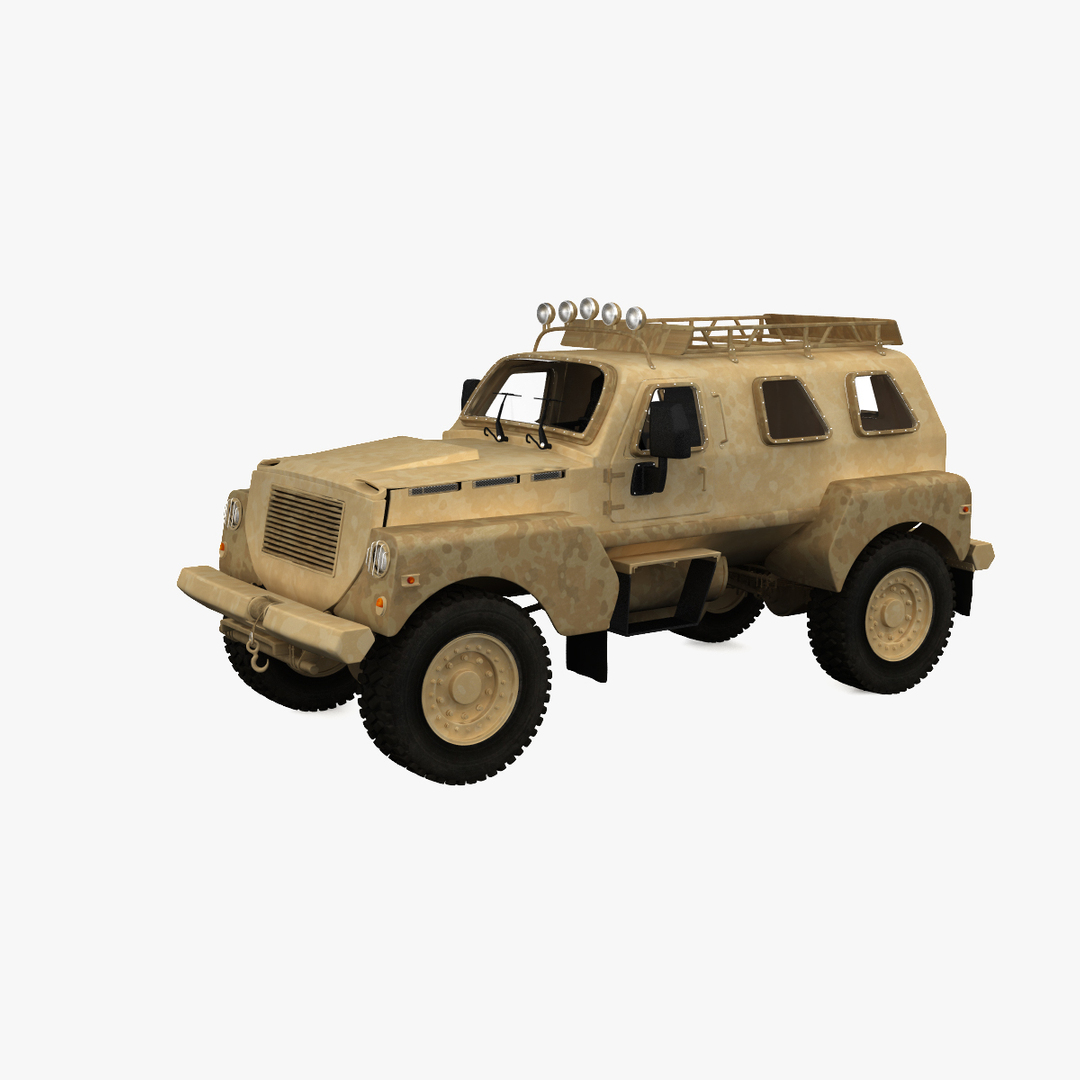 3d Cheetah Mmpv Armoured Vehicle