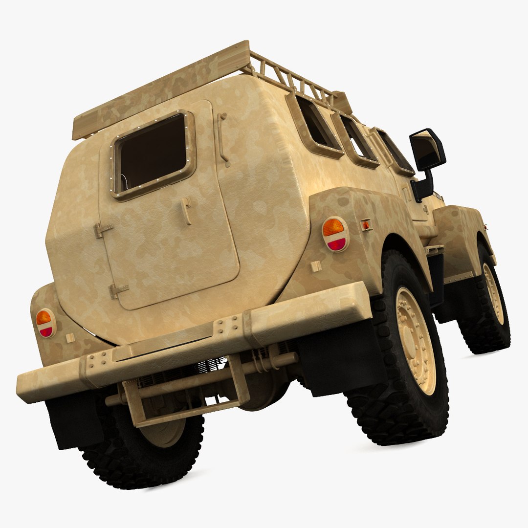 3d Cheetah Mmpv Armoured Vehicle