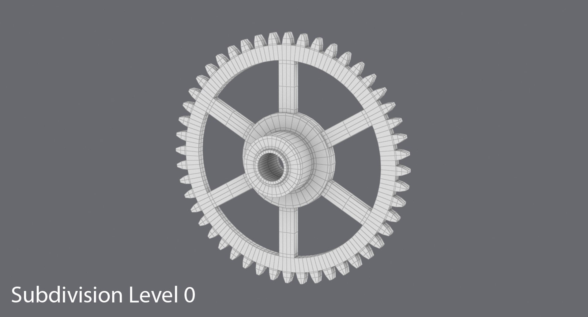 Spur Gear 3d Model
