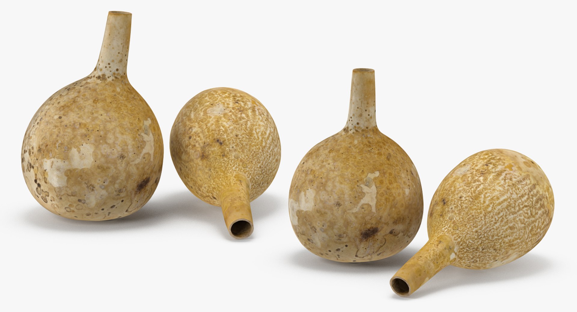 Gourd Containers Set 3D Model | 1145916 | TurboSquid