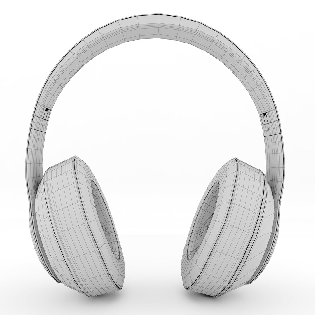 3D Beats Studio Headphones - TurboSquid 1393298