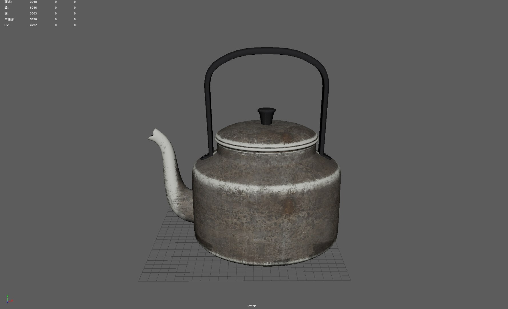 Kettle Model - TurboSquid 2243111
