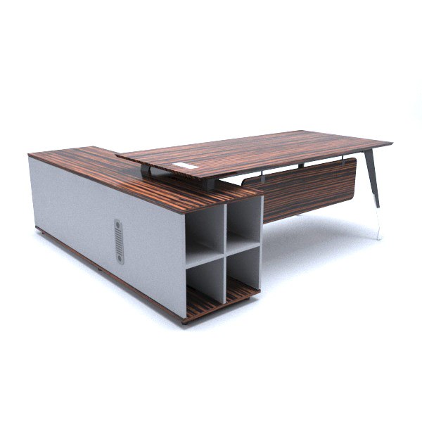 3D office table desk model - TurboSquid 1379309