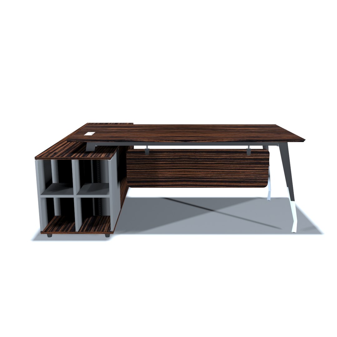 3D Office Table Desk Model - TurboSquid 1379309