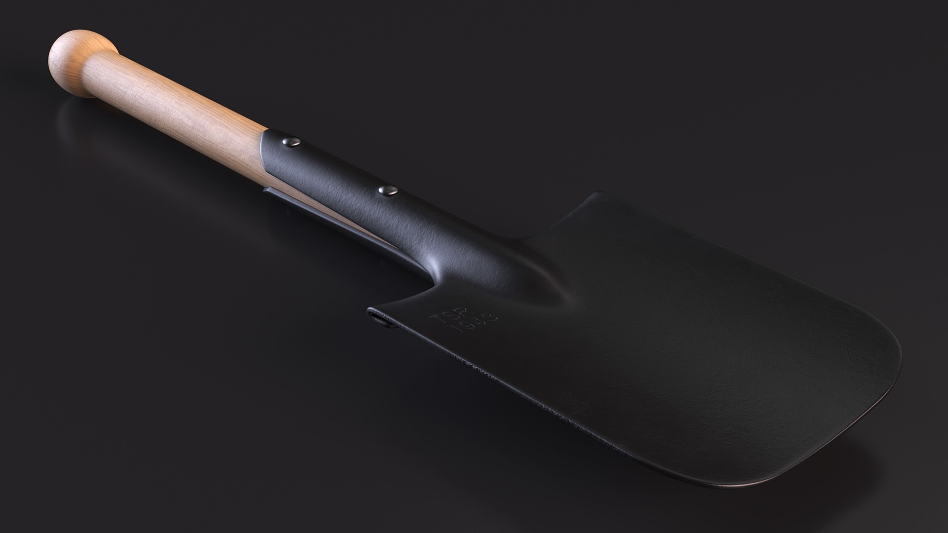 Military Sapper Shovel 3D Model - TurboSquid 2065672