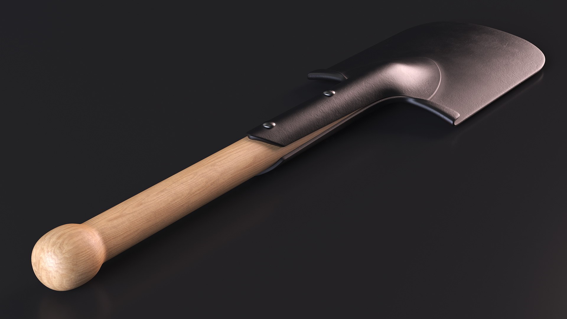 Military Sapper Shovel 3D Model - TurboSquid 2065672