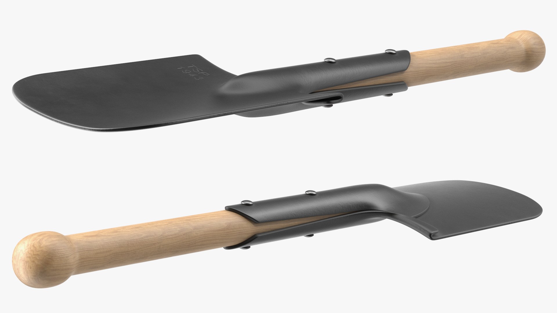 Military Sapper Shovel 3D Model - TurboSquid 2065672