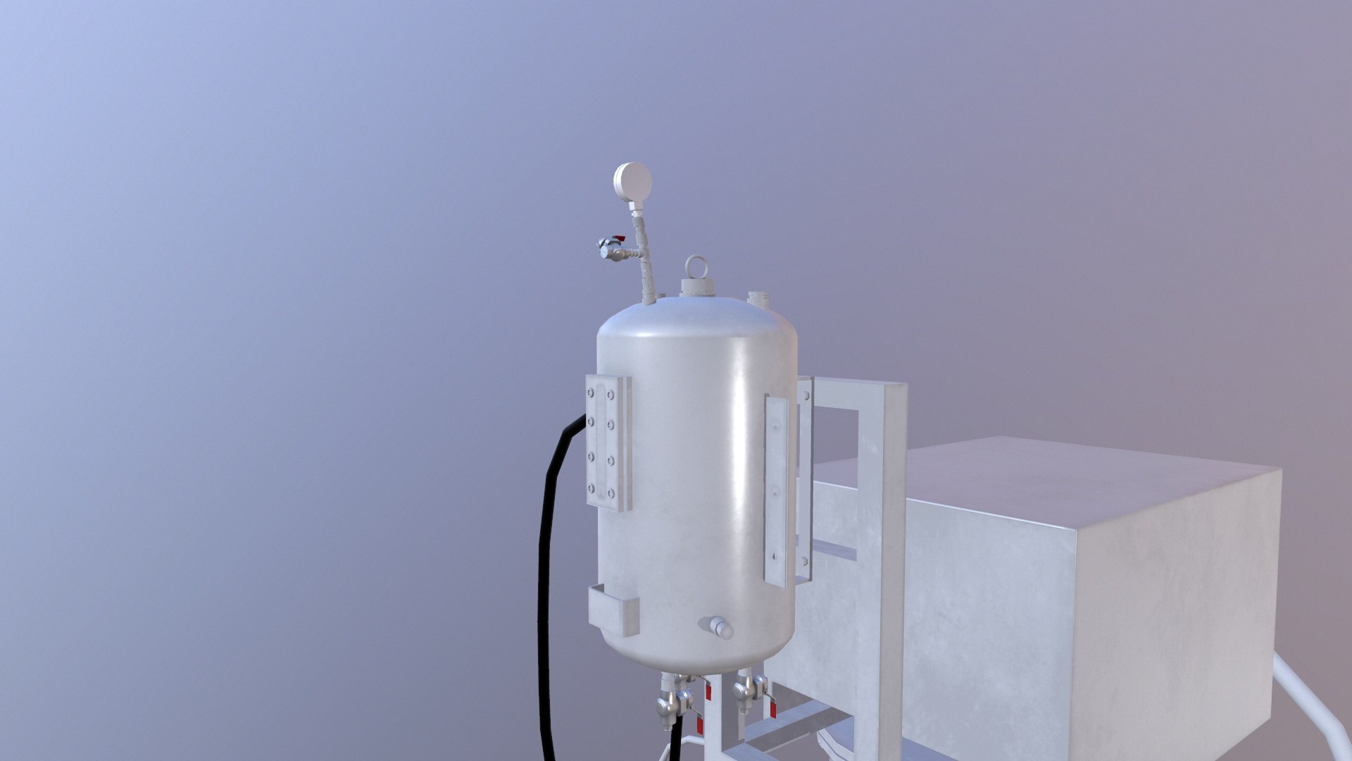 Vessel Reactor 3D Model - TurboSquid 2290582