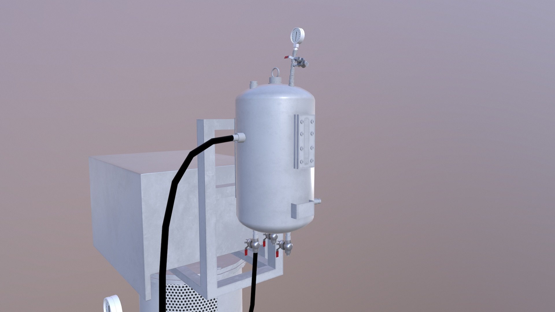 Vessel Reactor 3D Model - TurboSquid 2290582