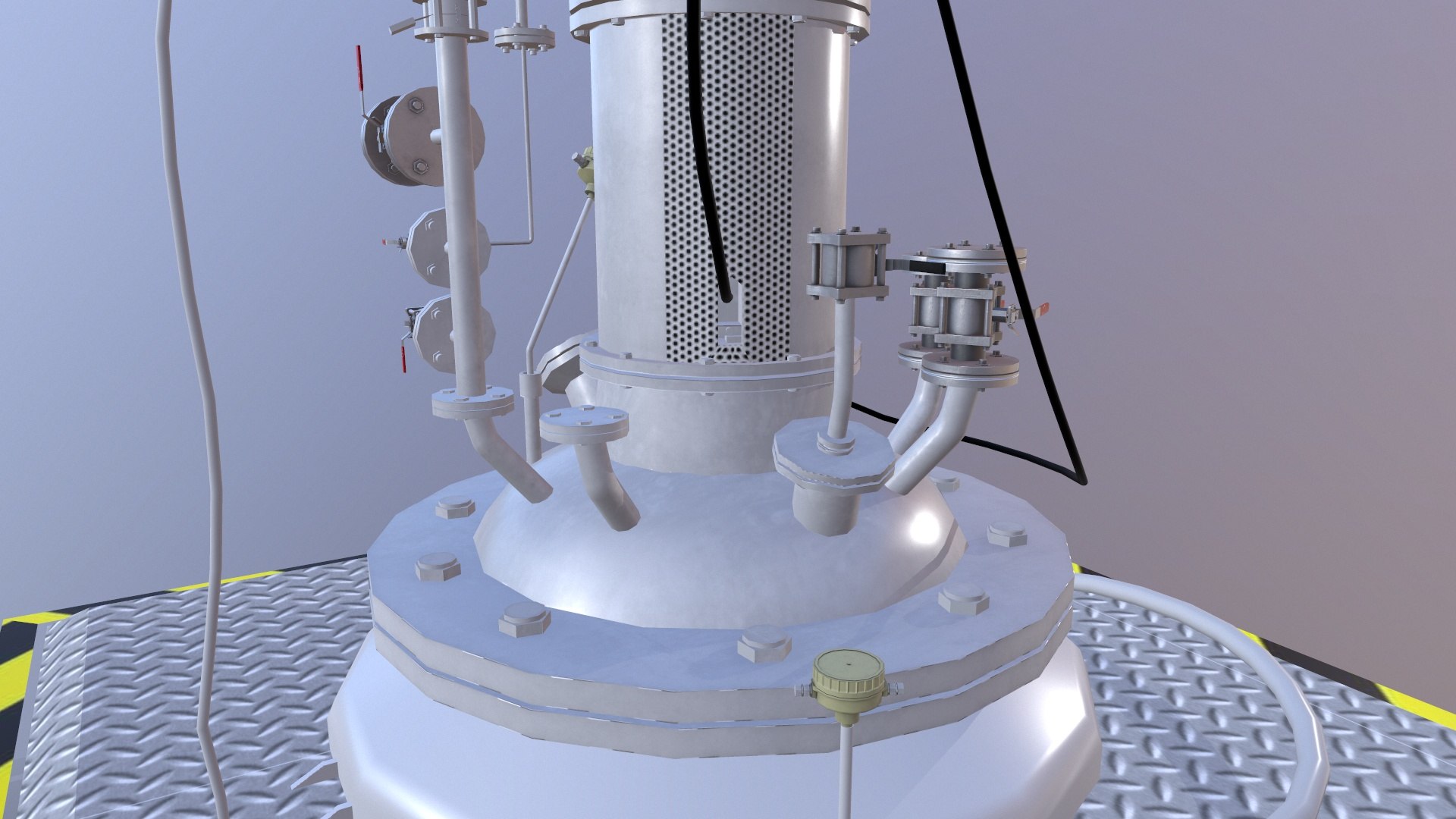 Vessel Reactor 3D Model - TurboSquid 2290582