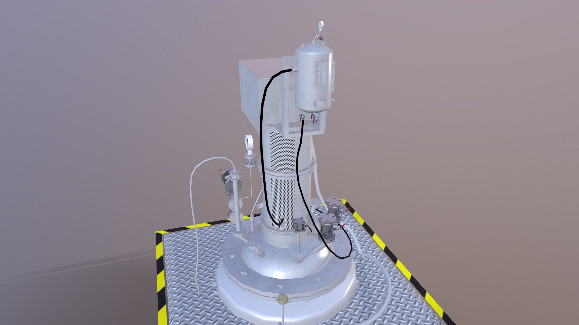 Vessel Reactor 3D Model - TurboSquid 2290582