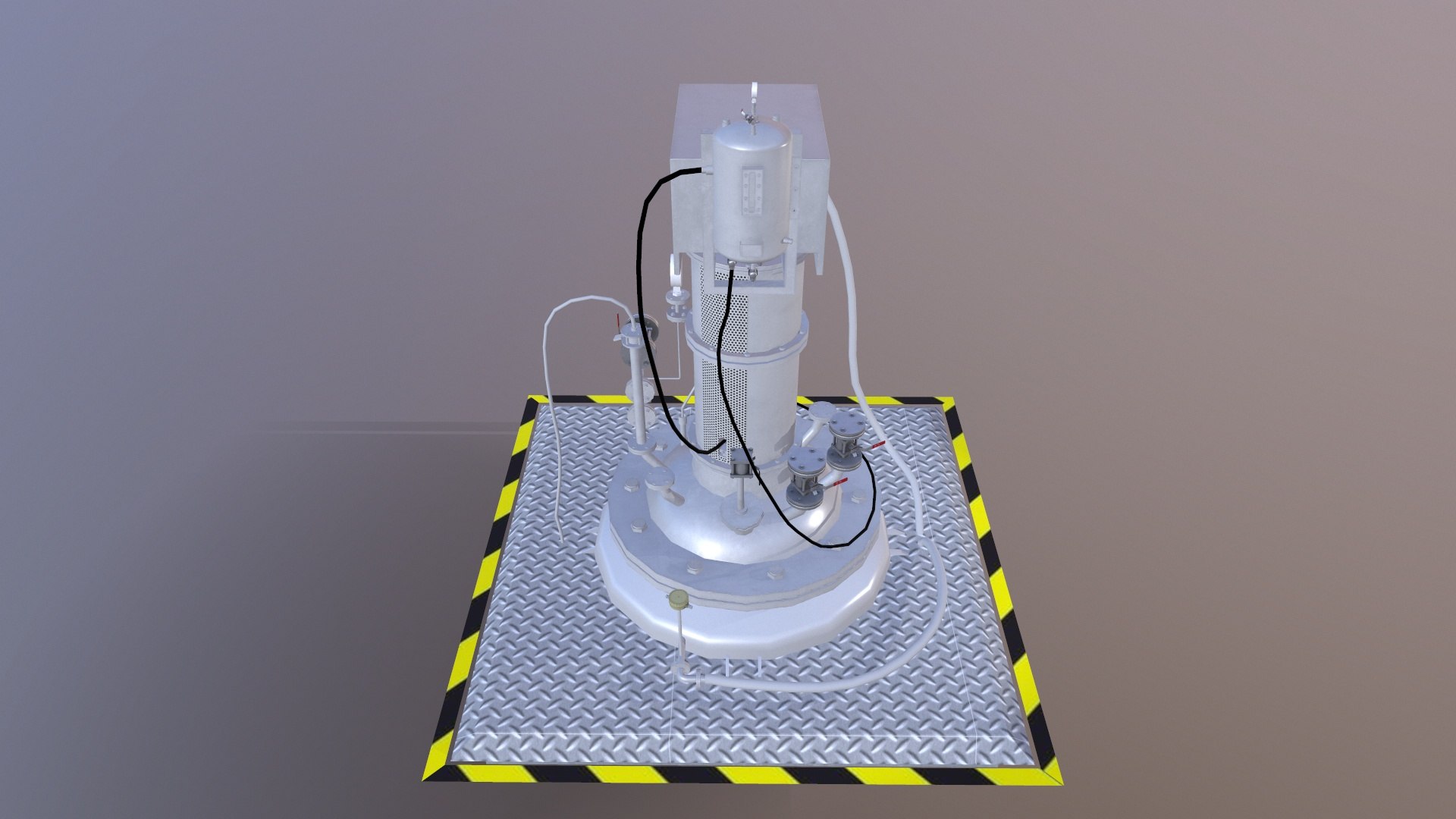 Vessel Reactor 3D Model - TurboSquid 2290582