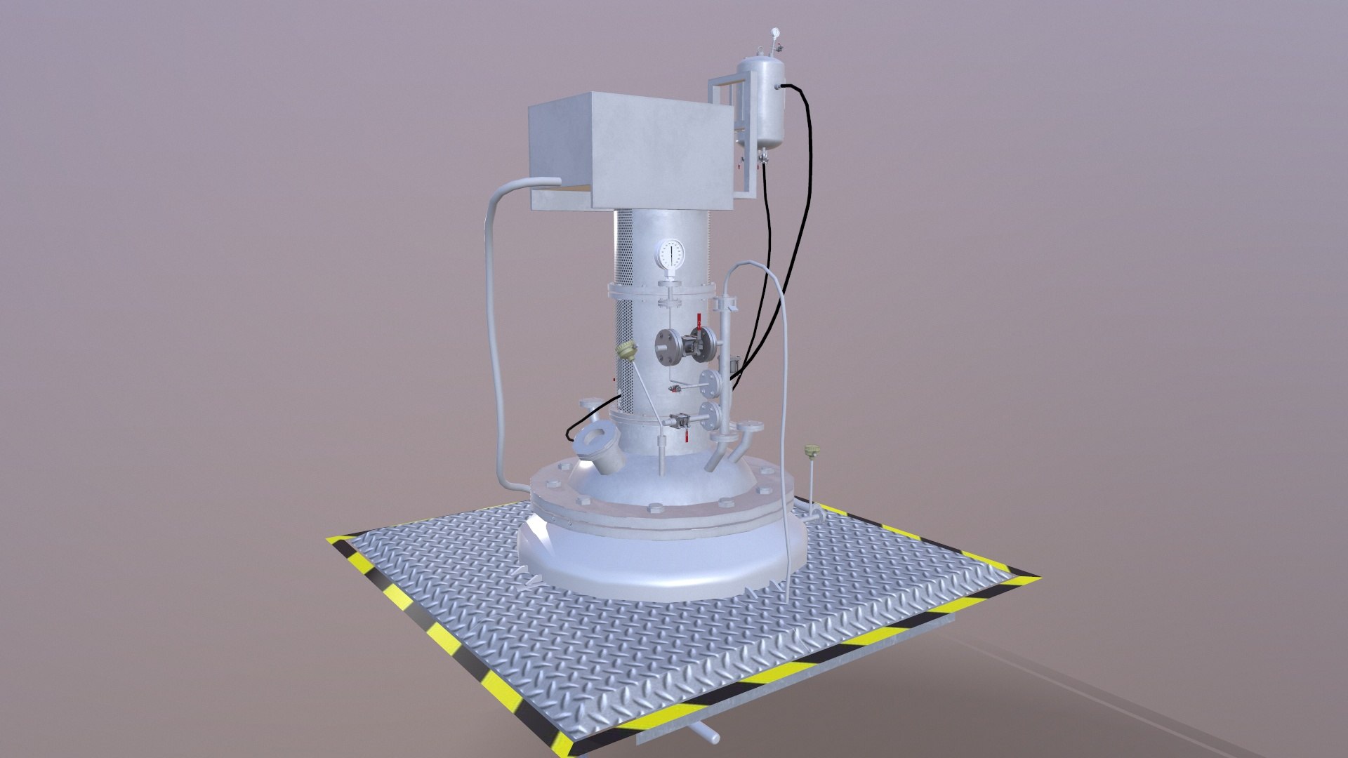Vessel Reactor 3D Model - TurboSquid 2290582