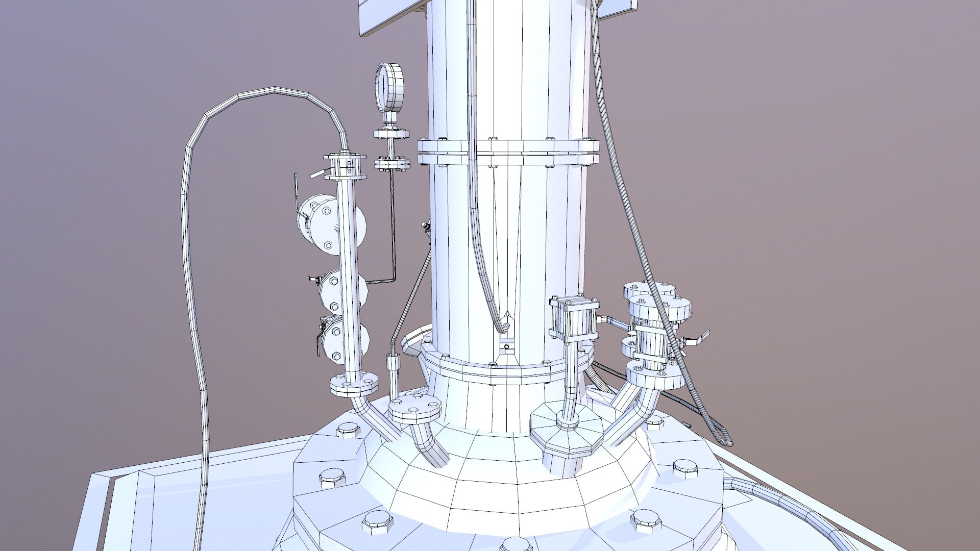 Vessel Reactor 3D Model - TurboSquid 2290582