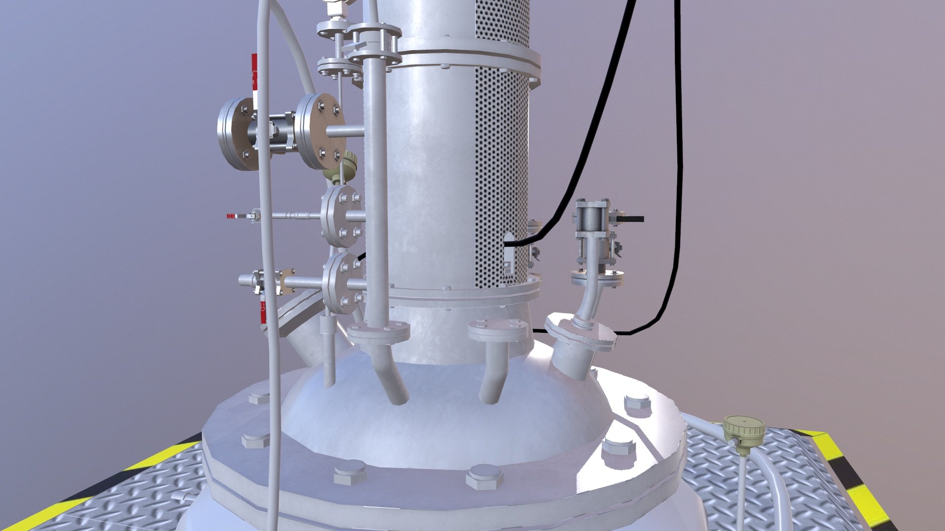 Vessel Reactor 3D Model - TurboSquid 2290582