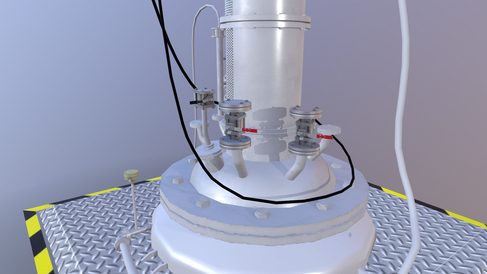 Vessel Reactor 3D Model - TurboSquid 2290582