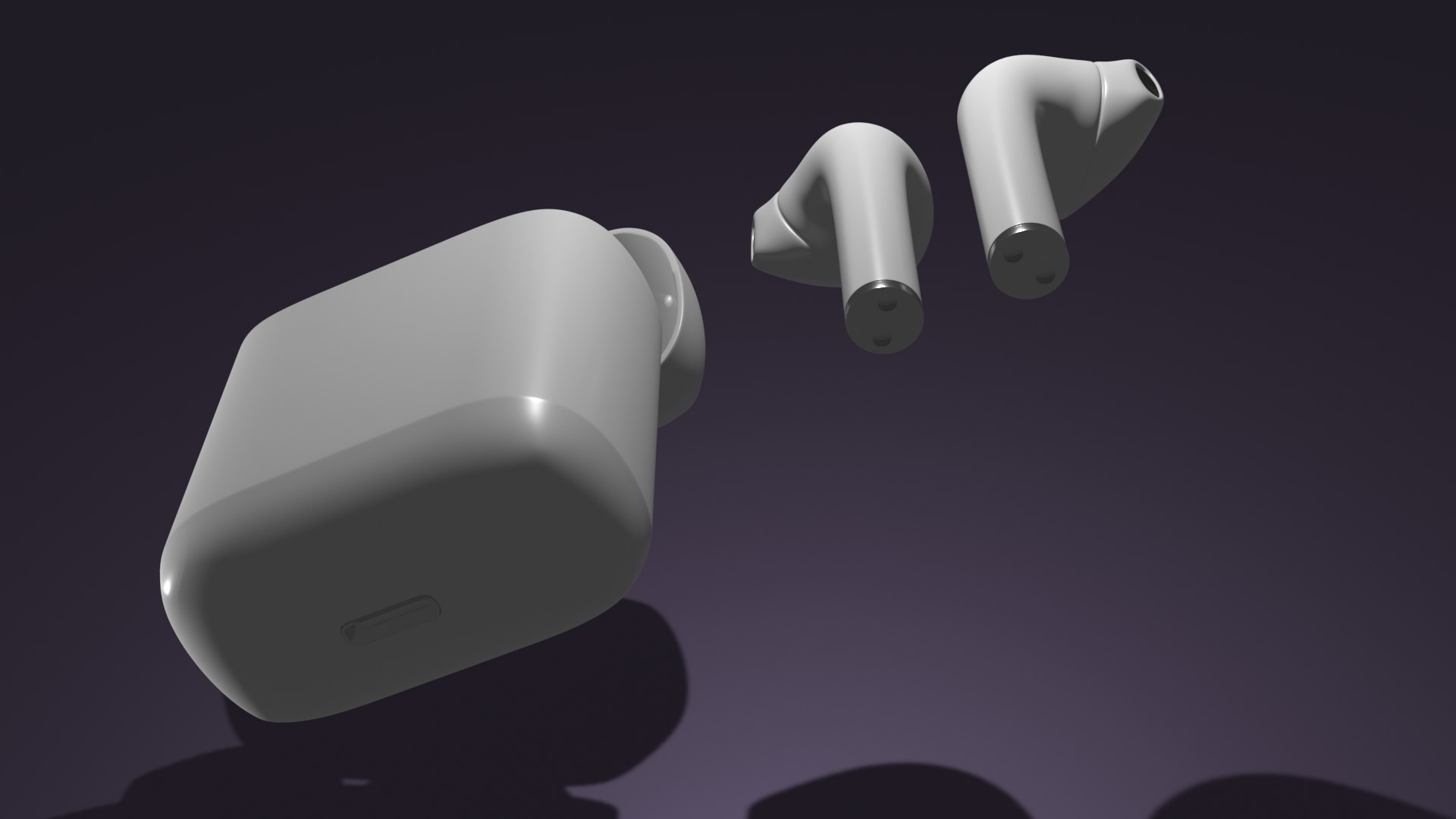 Earphones Model - TurboSquid 1995881