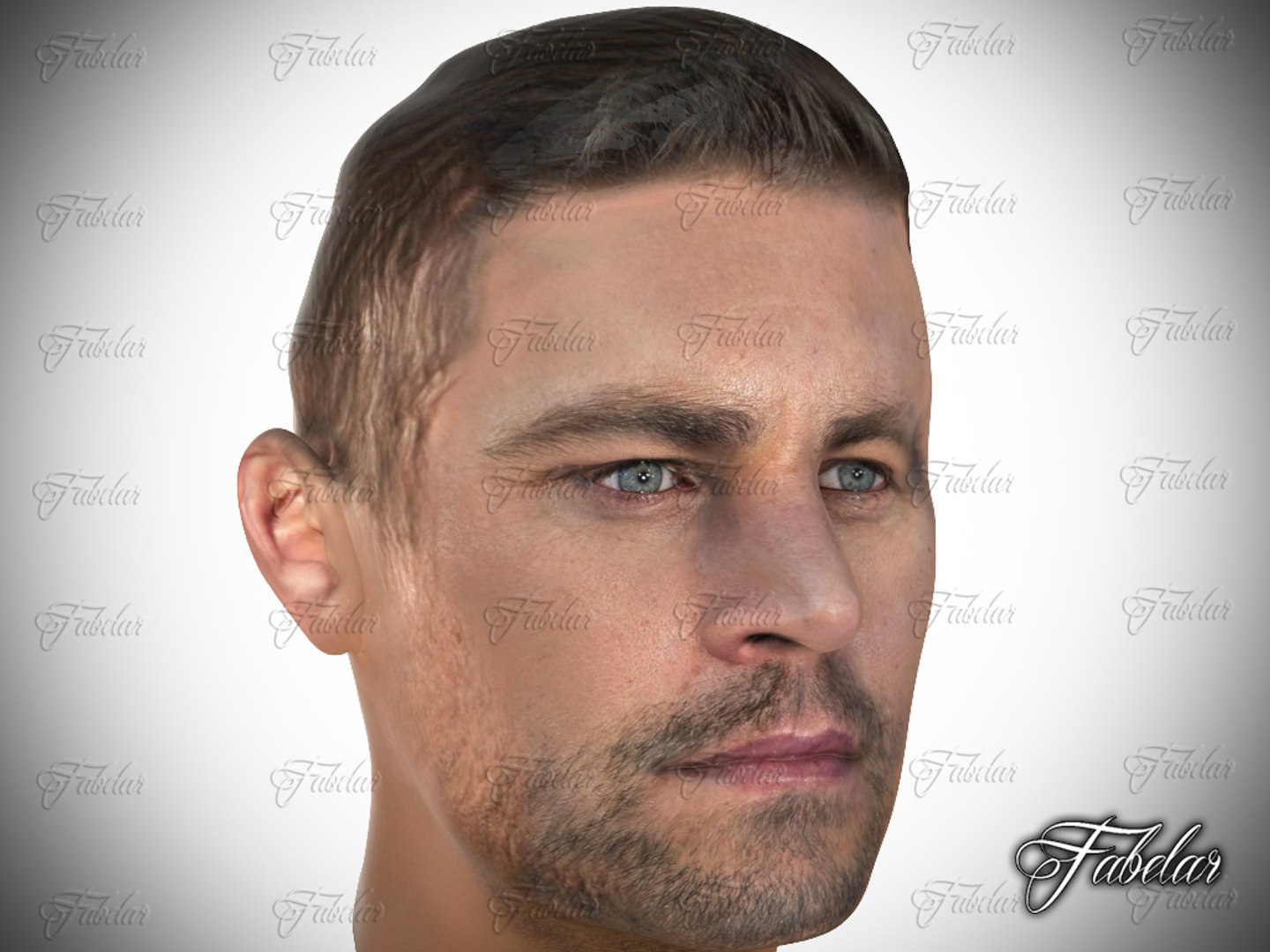 Paul Walker 3d Obj