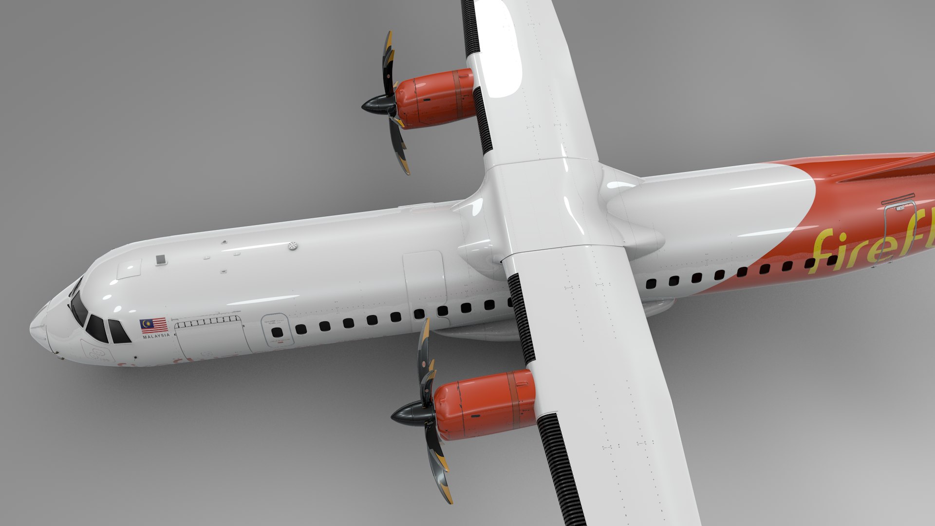 ATR 72 FIREFLY L1874 3D Model - TurboSquid 1984346