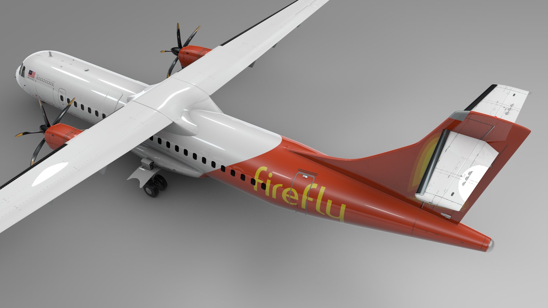 ATR 72 FIREFLY L1874 3D Model - TurboSquid 1984346