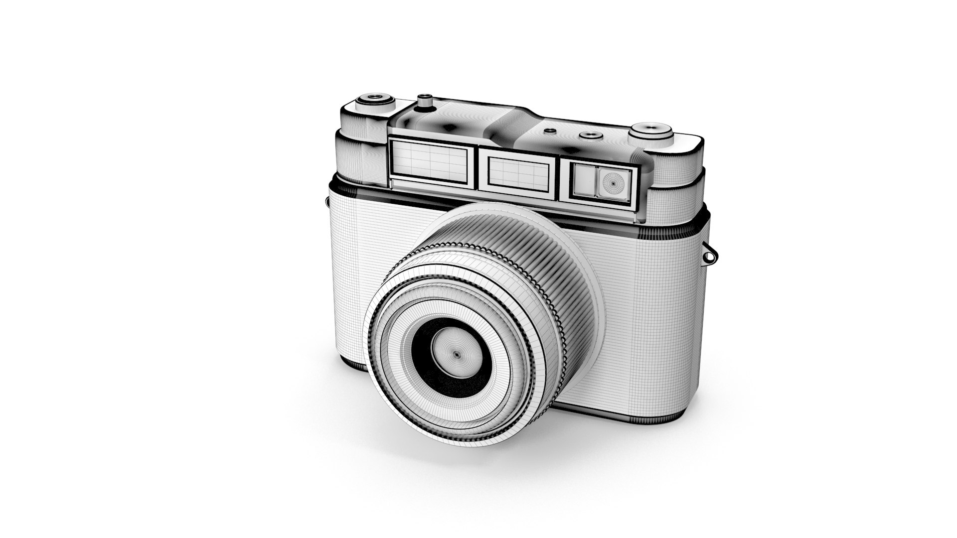 3D Retro Camera - TurboSquid 2025762