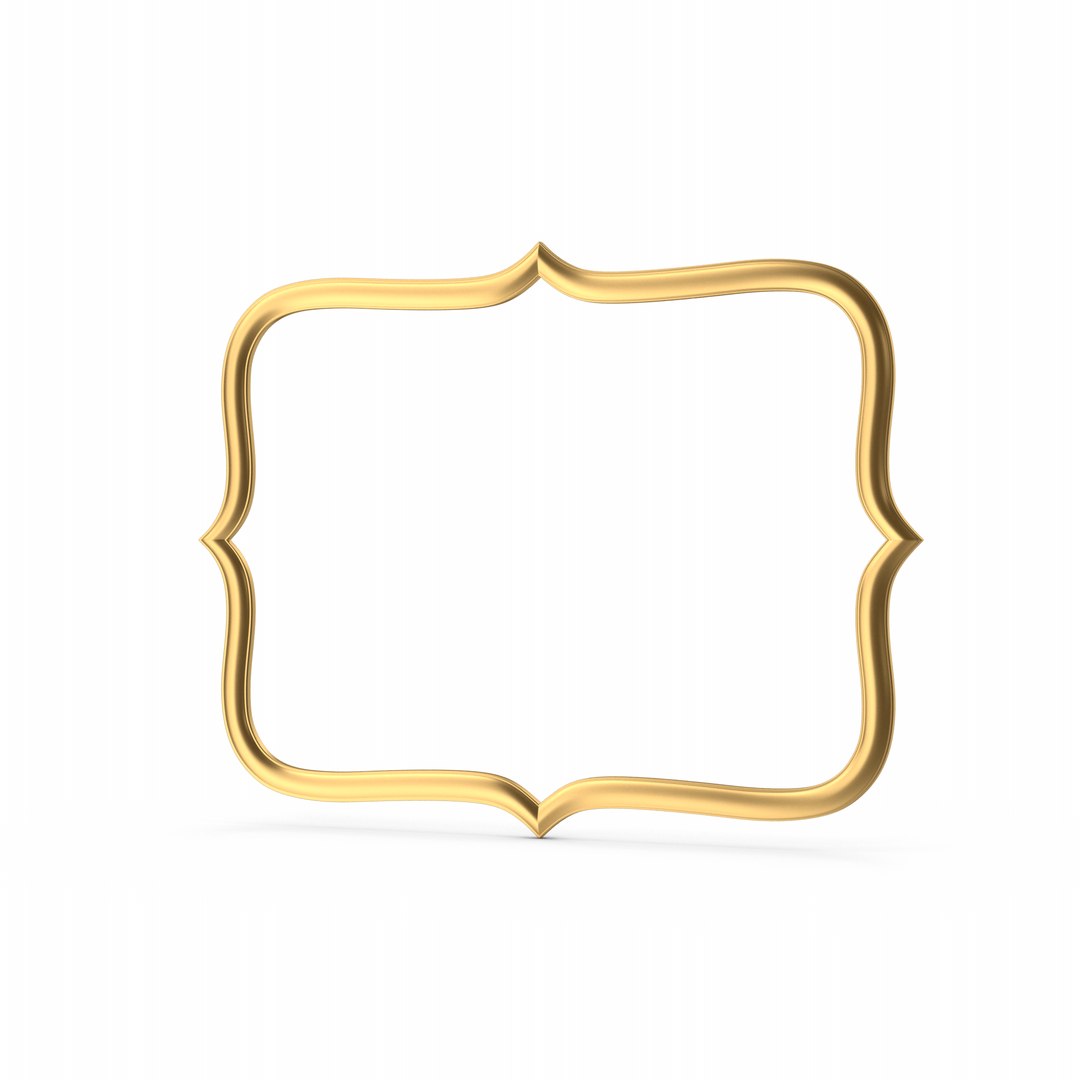 3D Gold Picture Frames - TurboSquid 2235327