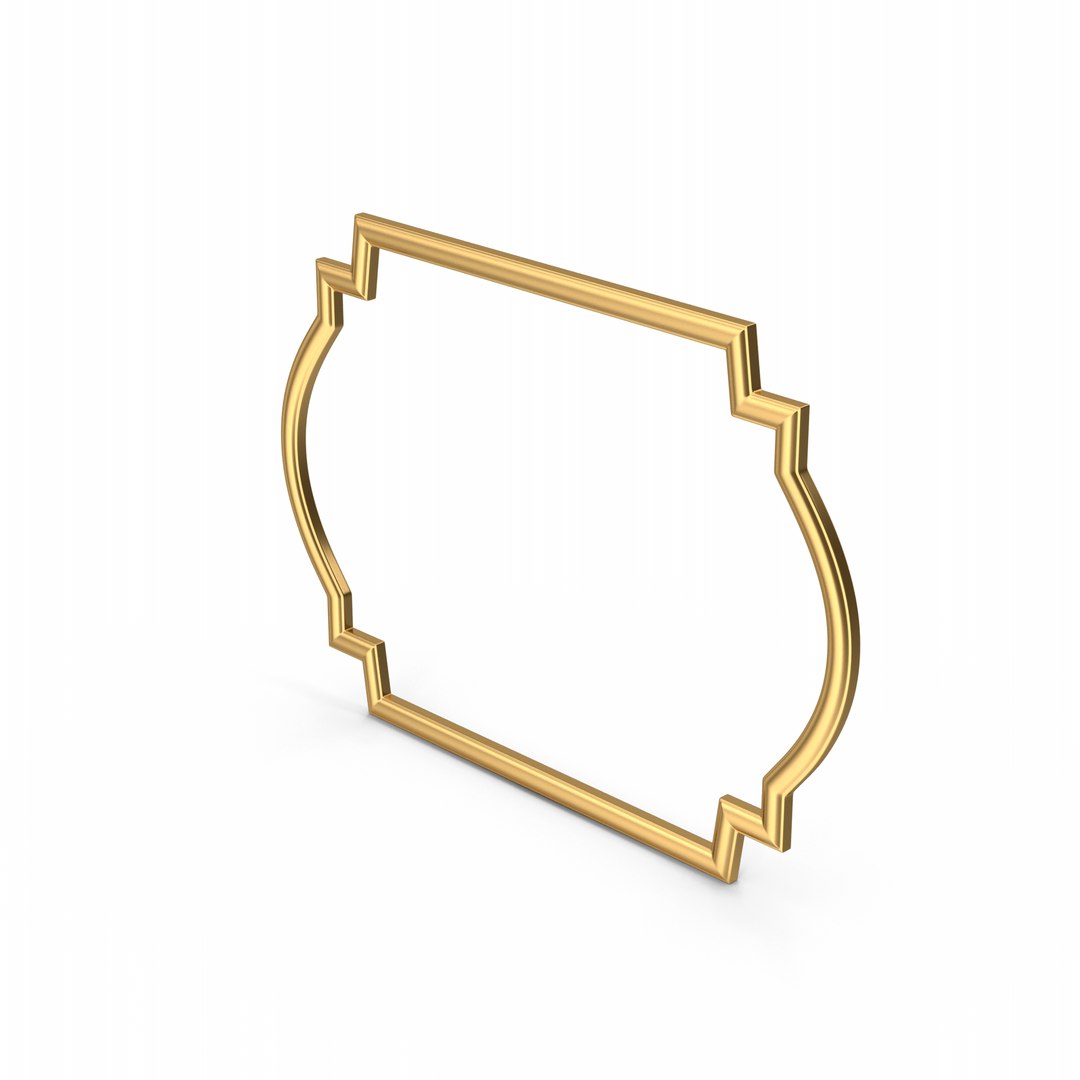 3D Gold Picture Frames - TurboSquid 2235327