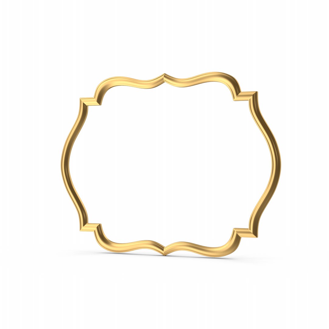 3D Gold Picture Frames - TurboSquid 2235327