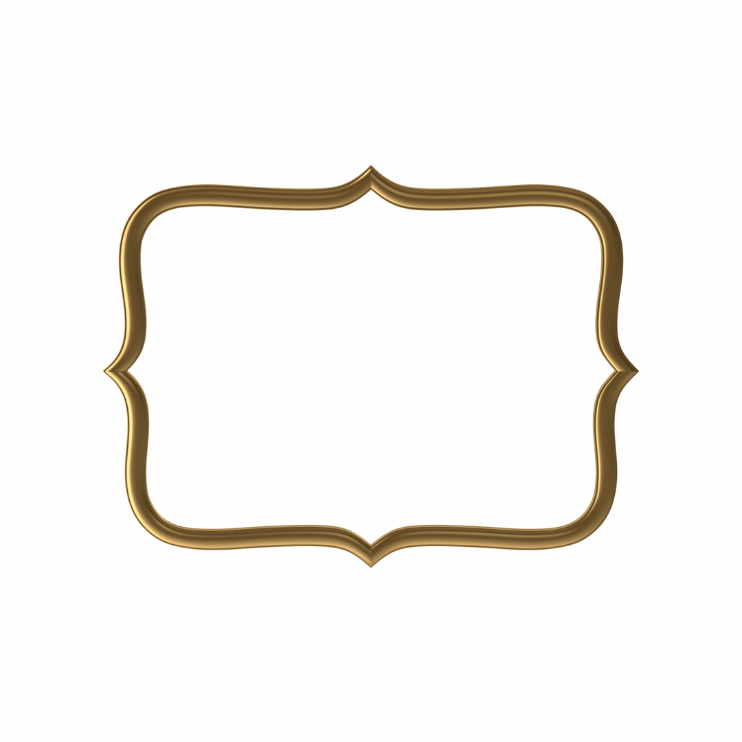 3D Gold Picture Frames - TurboSquid 2235327