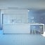 White Modern Kitchen 3d Model