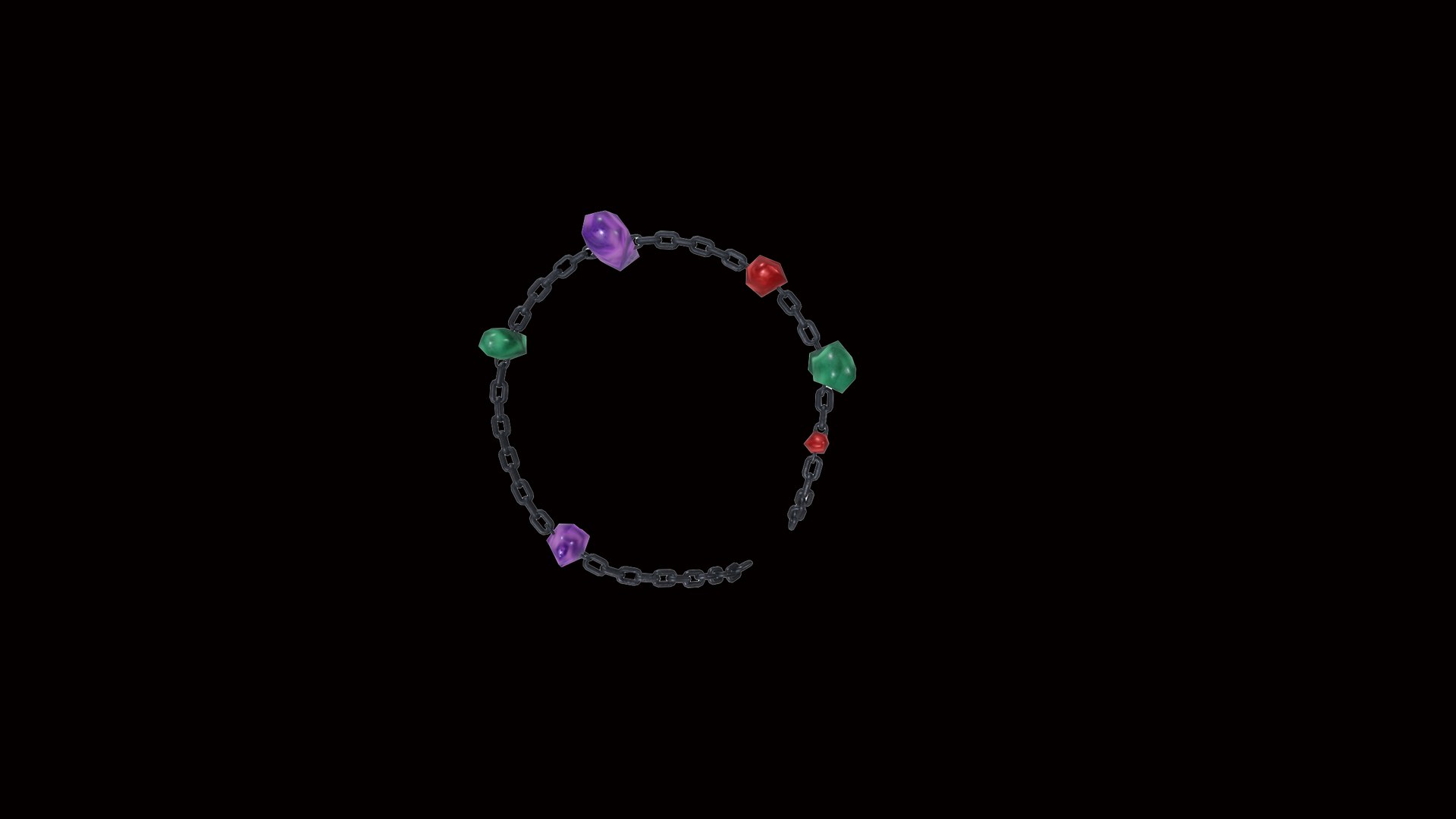 Free Stylized Levitating Crystal Chain 3D Model - TurboSquid 2517283