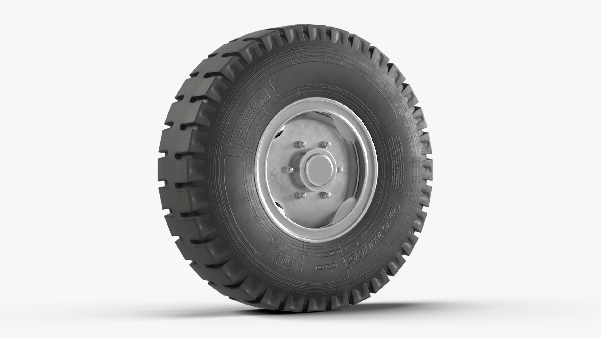 Wheel For Heavy Duty Applications 3D Model - TurboSquid 2288497