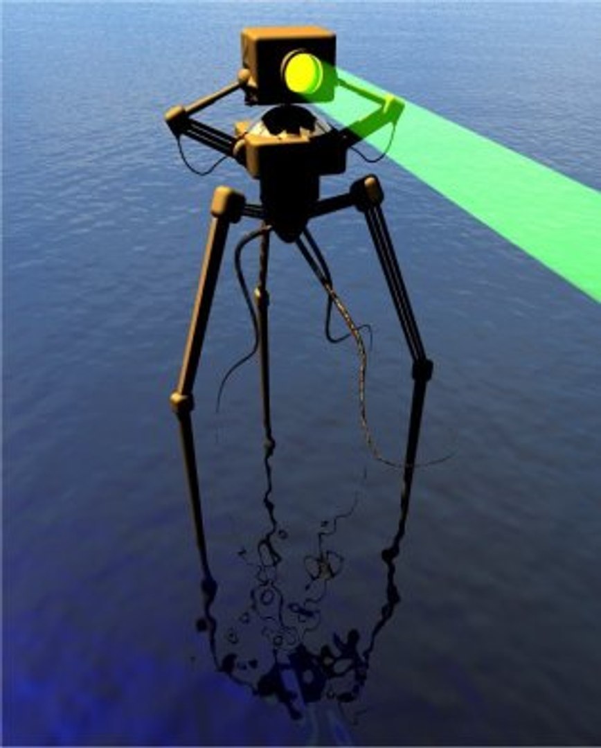 Martian Machine 3d Model