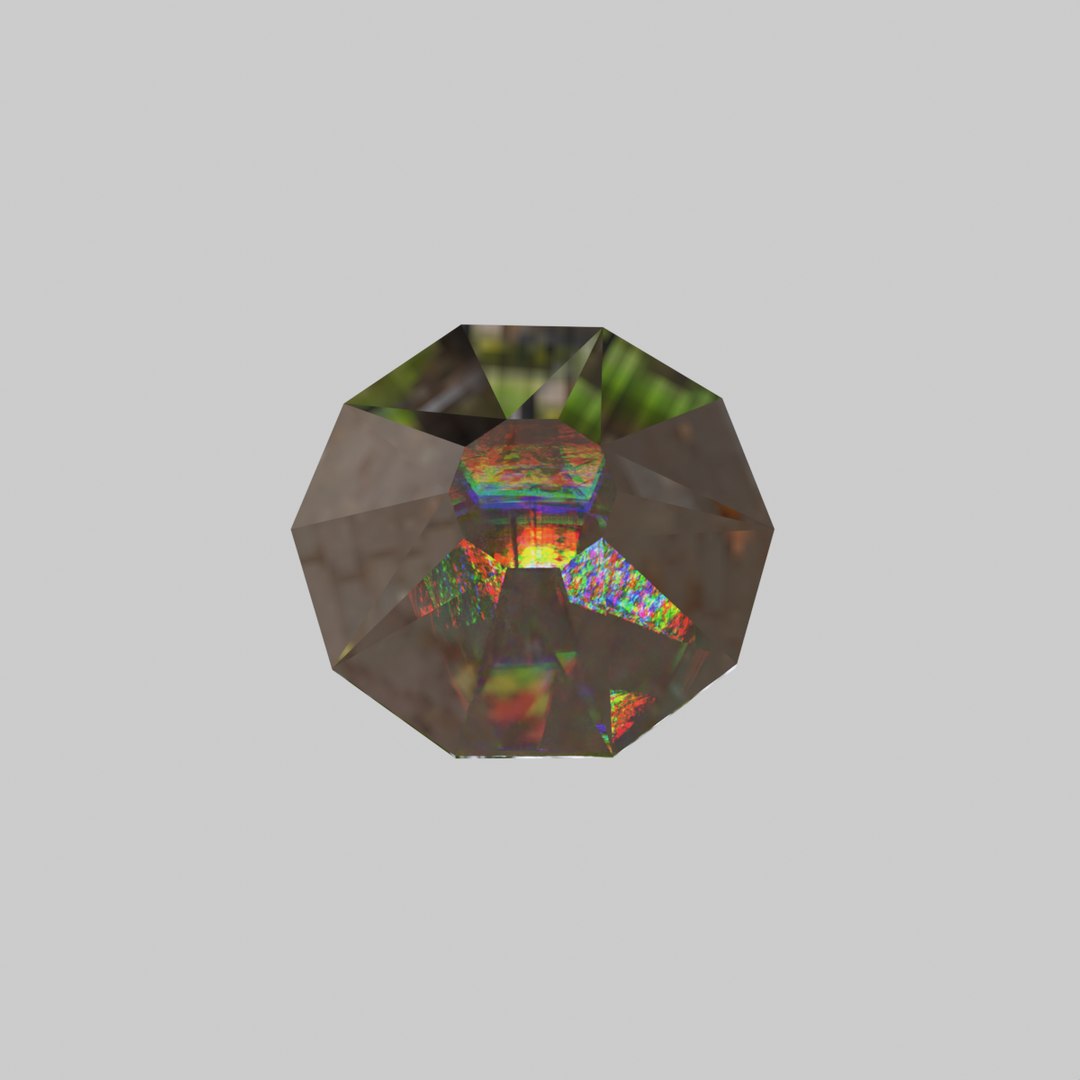 3D Split Brilliant Cut Diamond Model - TurboSquid 1851999