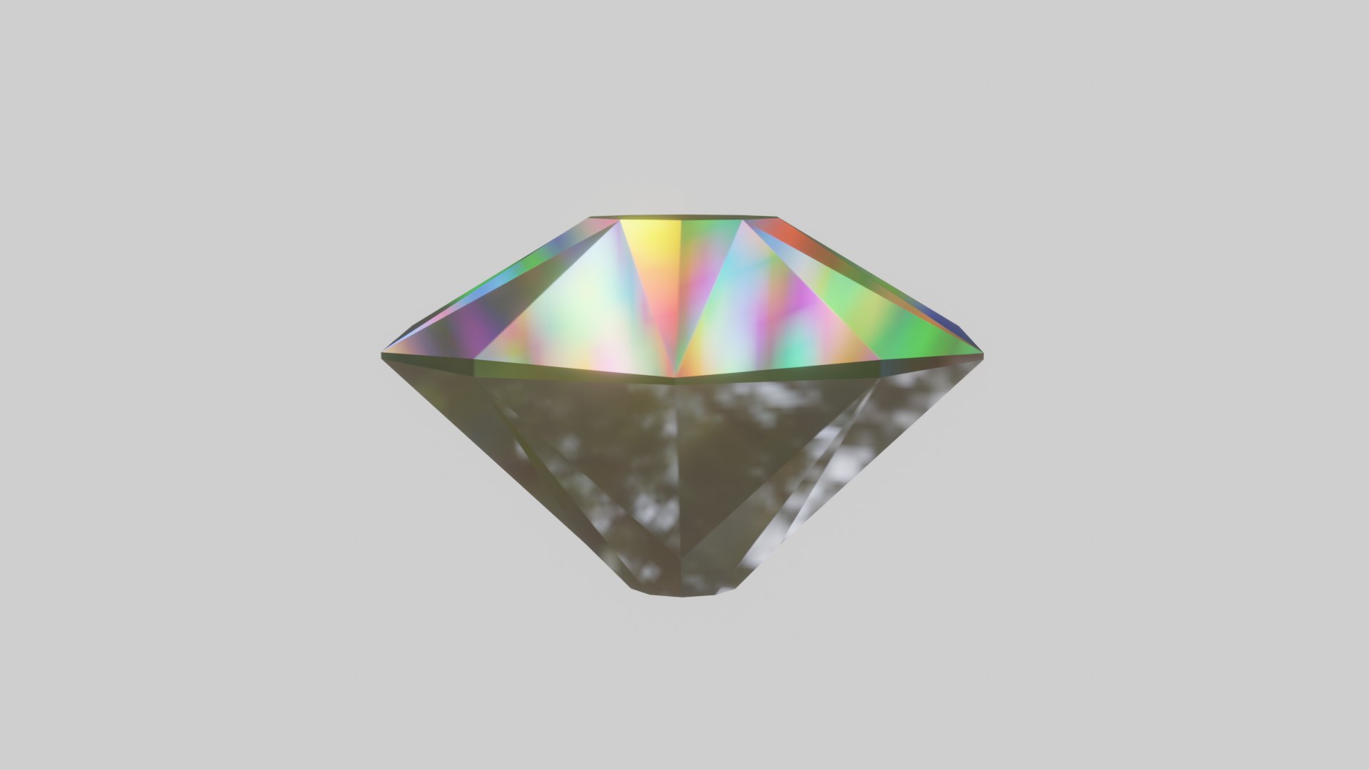 3D Split Brilliant Cut Diamond Model - TurboSquid 1851999