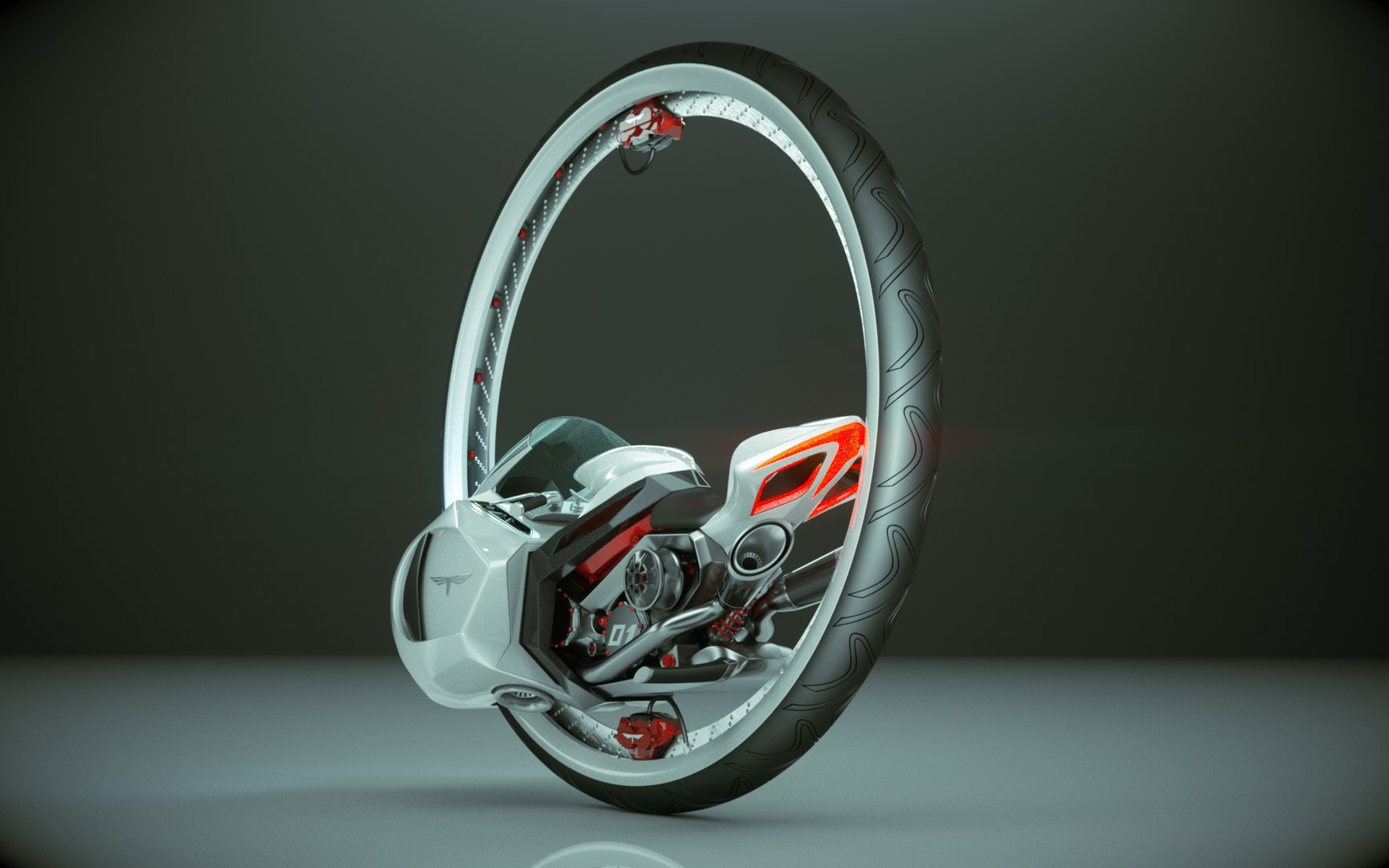 Monocycle 02 Model - TurboSquid 1929778
