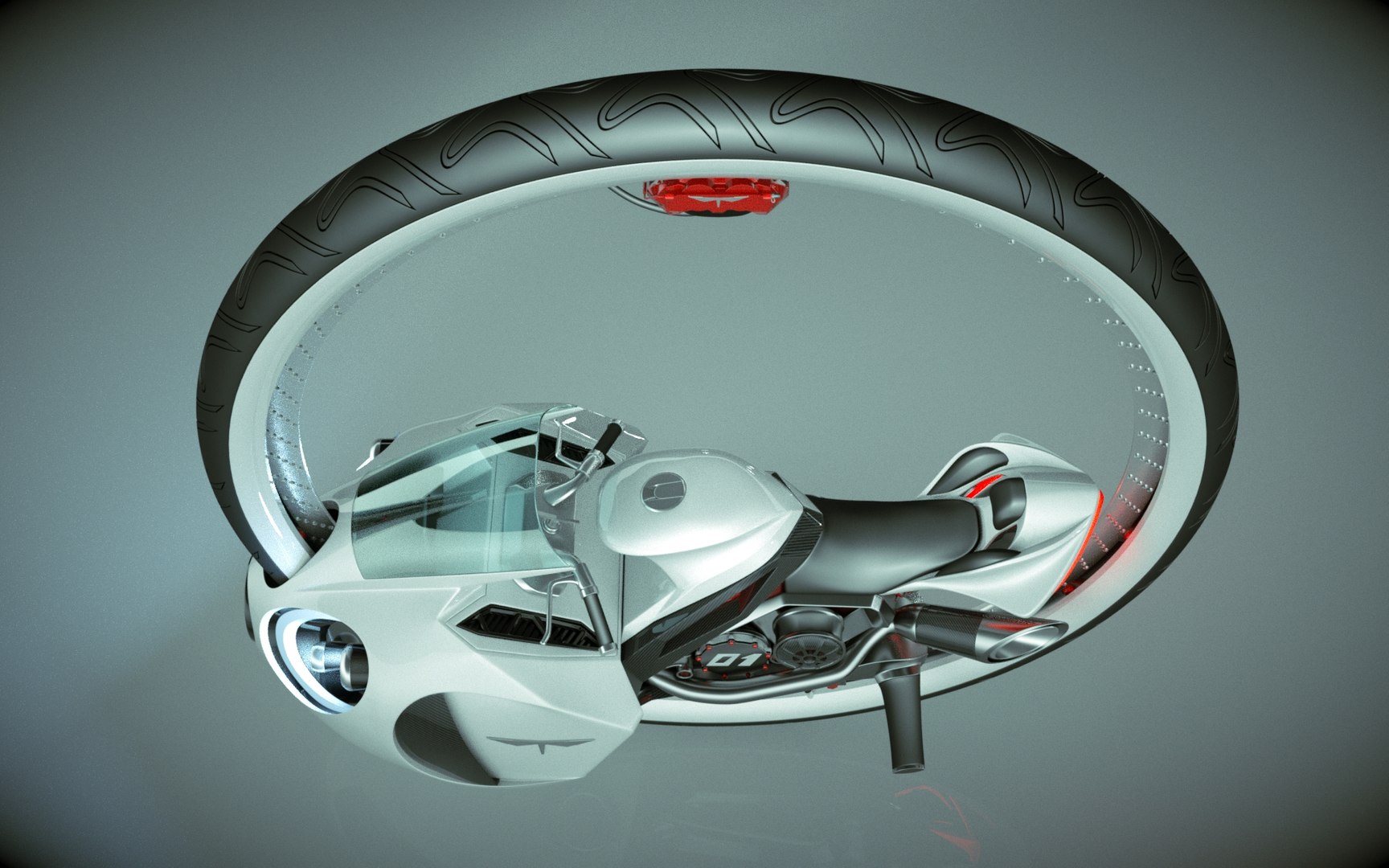 Monocycle 02 Model - TurboSquid 1929778