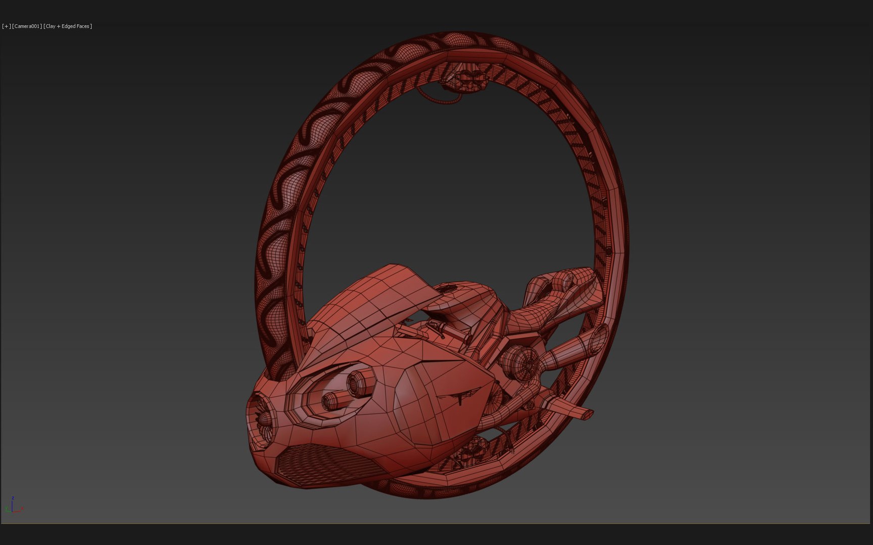 Monocycle 02 Model - TurboSquid 1929778