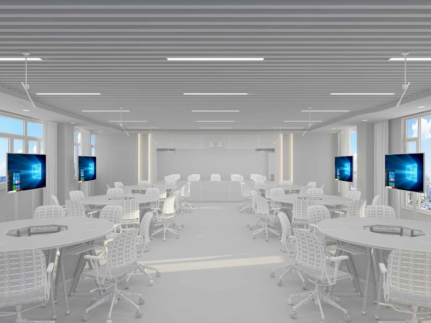 Smart Classroom 3 3D Model - TurboSquid 2235213