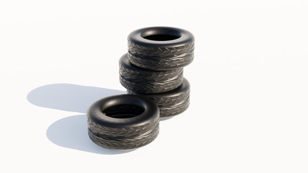 Low-poly game-ready geometry tyre model 3D model - TurboSquid 1893748