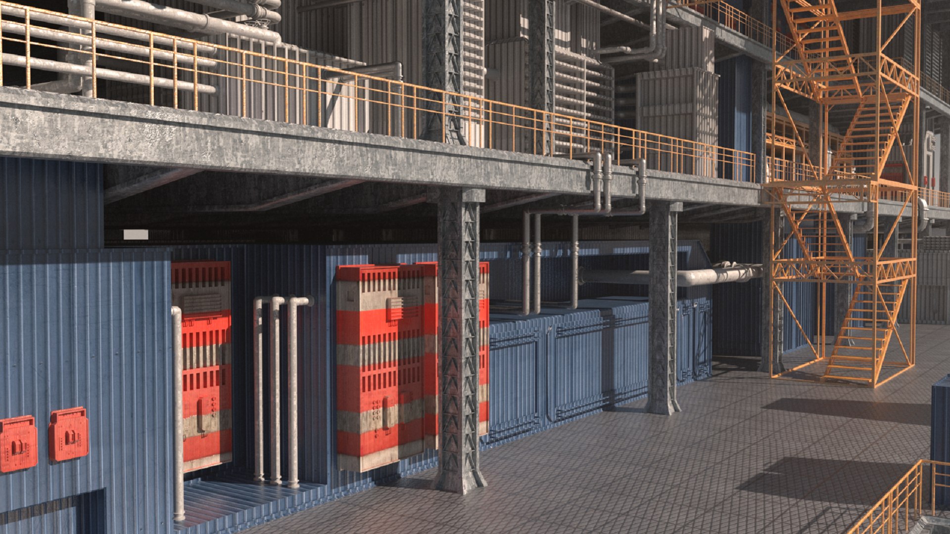 3D Draugen Oil Field - TurboSquid 2186554