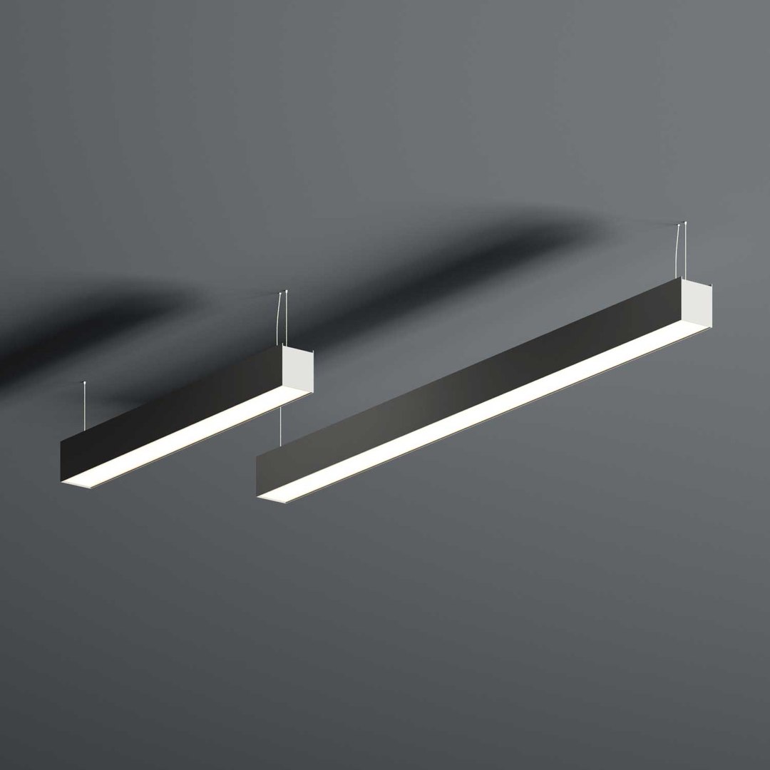 3D wave line ceiling lamp - TurboSquid 1644762