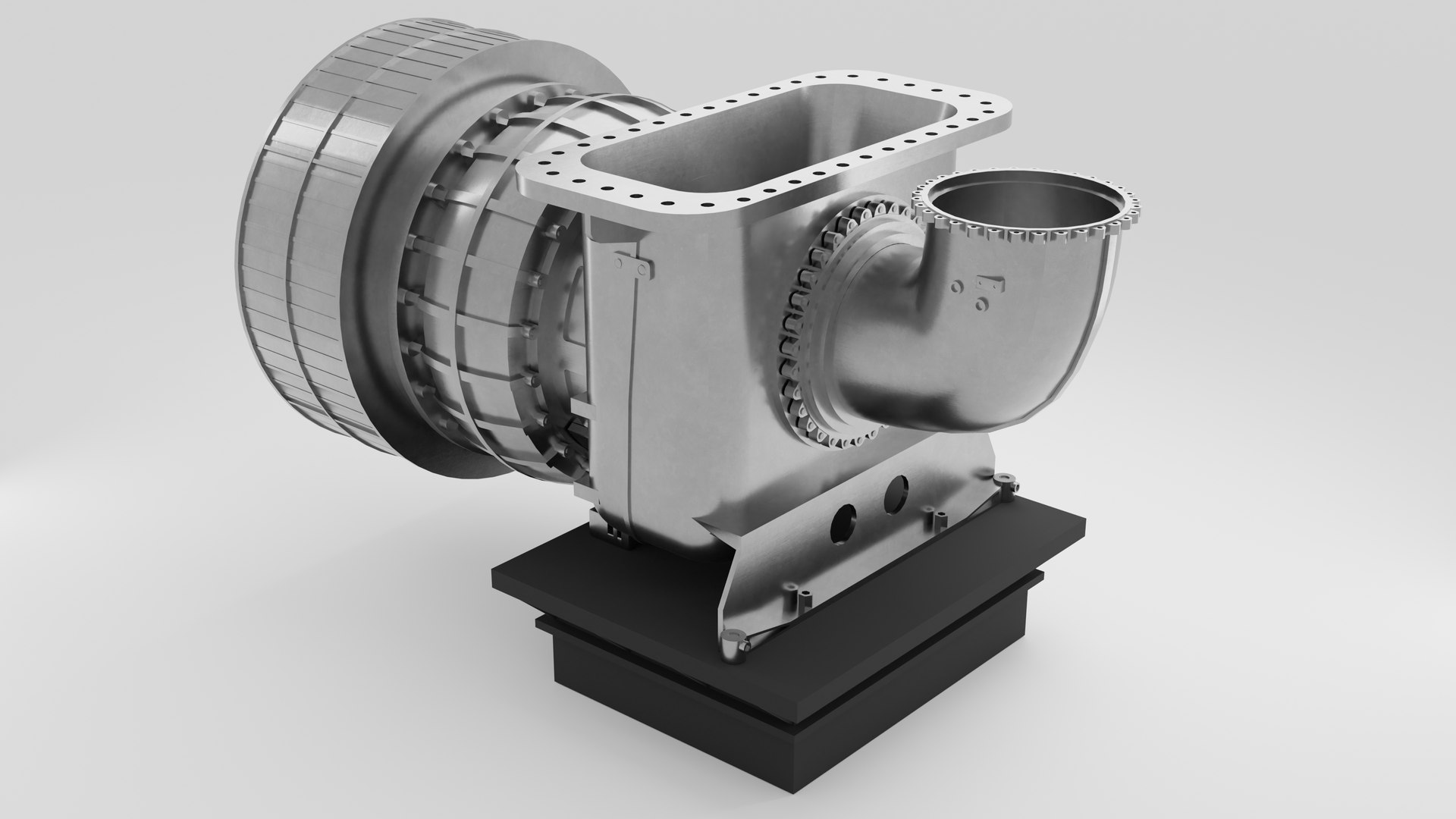 3D Model Marine Turbocharger - TurboSquid 2117667