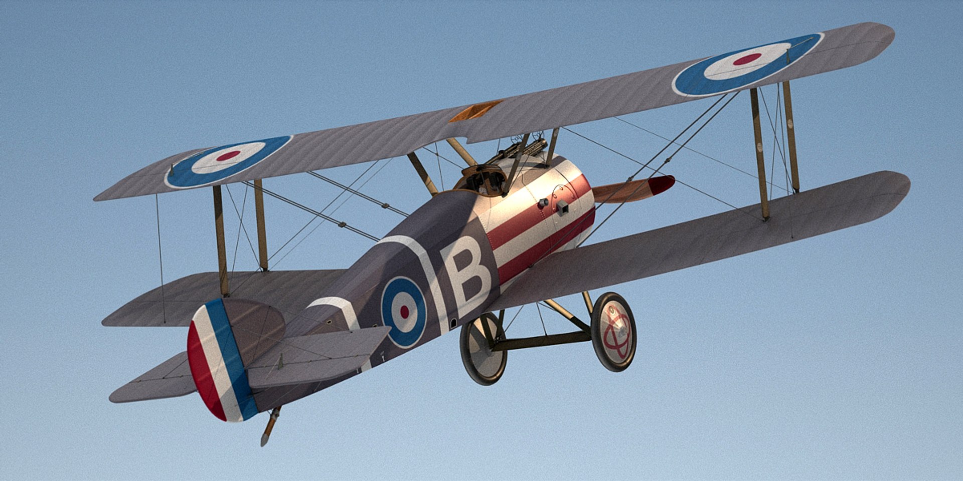 Sopwith Camel 3D Model - TurboSquid 1361733