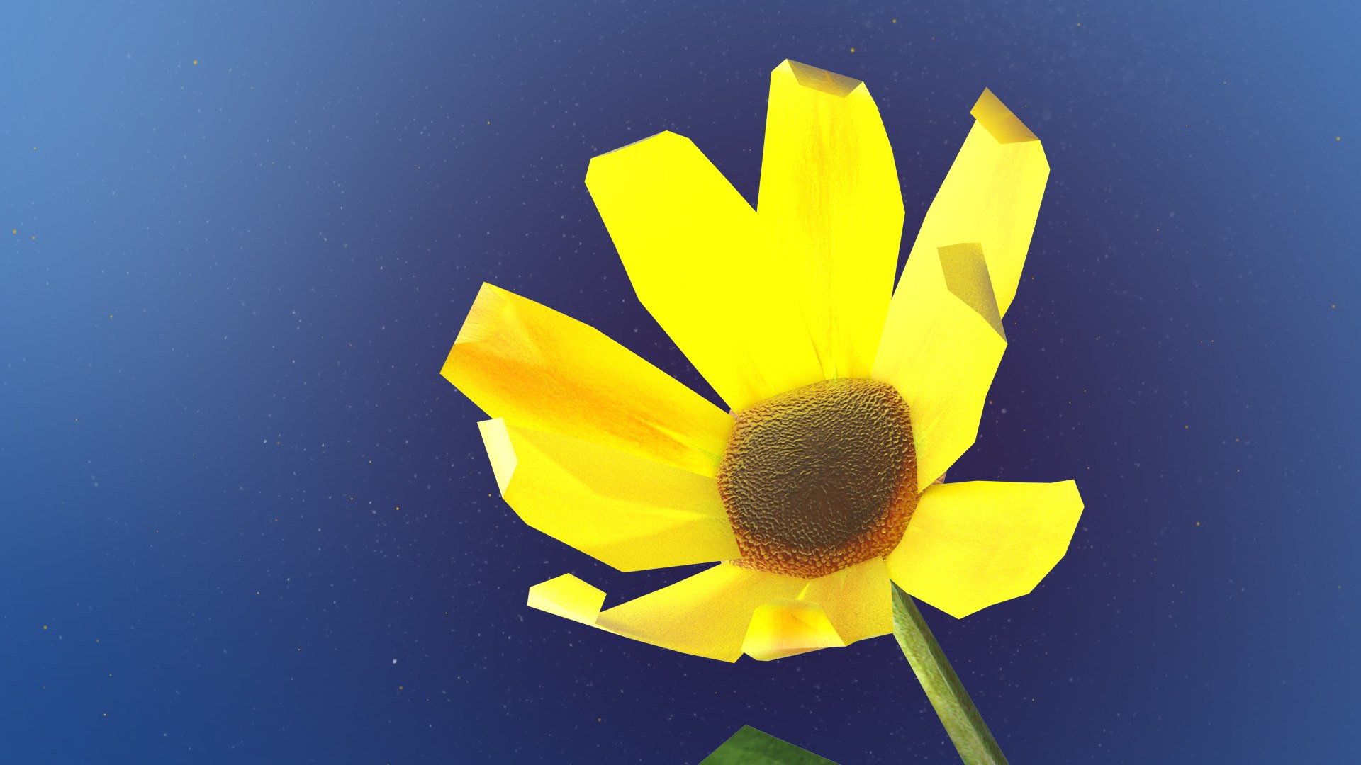 Low Poly Animated Sun Flower 3D Model - TurboSquid 2082273