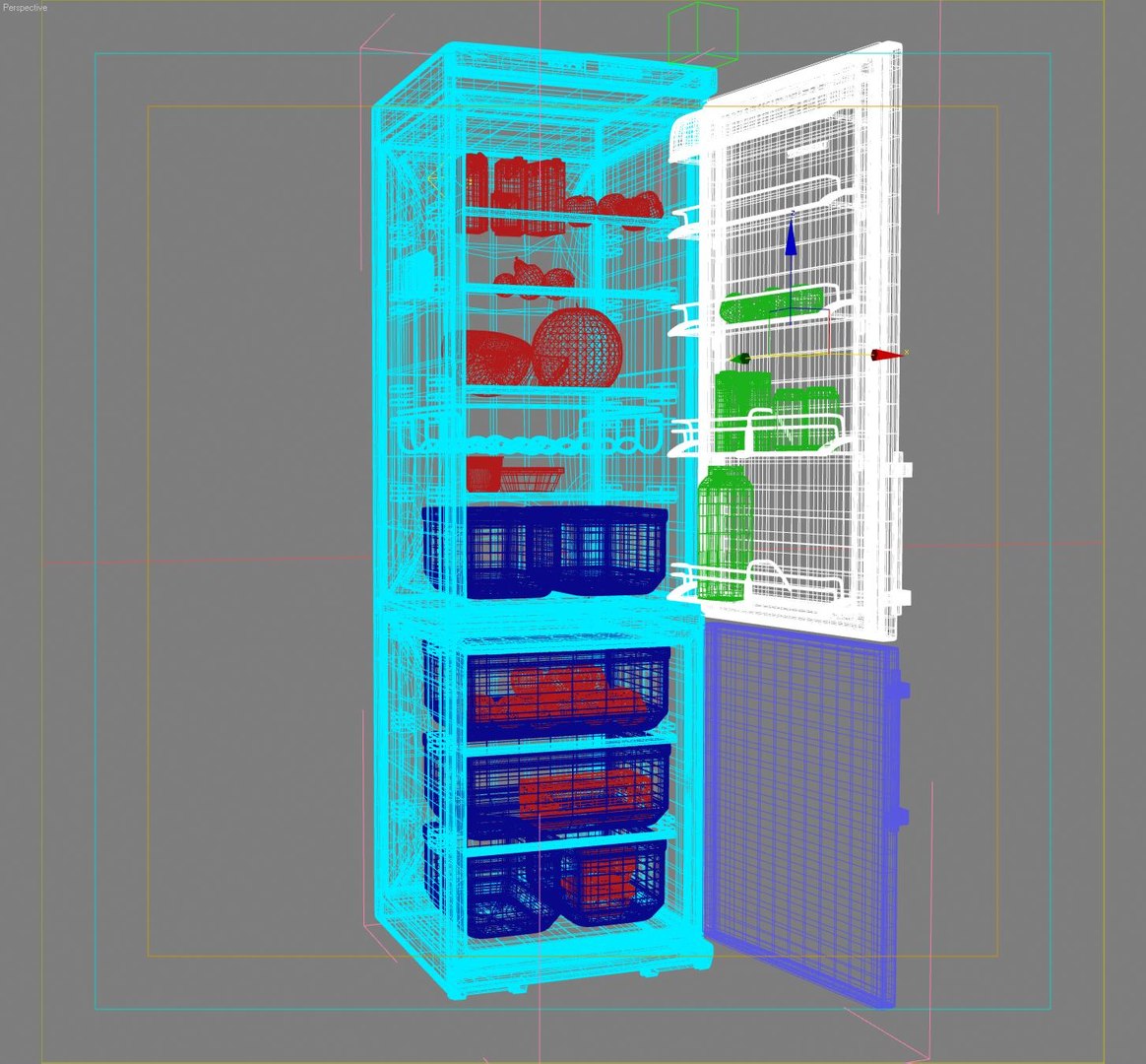 Liebherr Cp4056 Fridge 3d Max