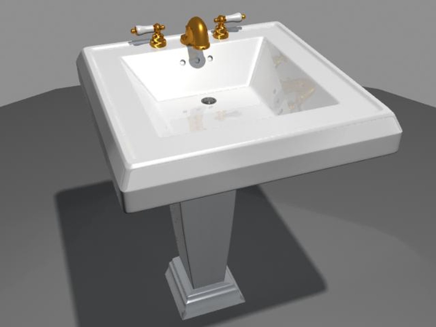 3d Model Bathroom Sink