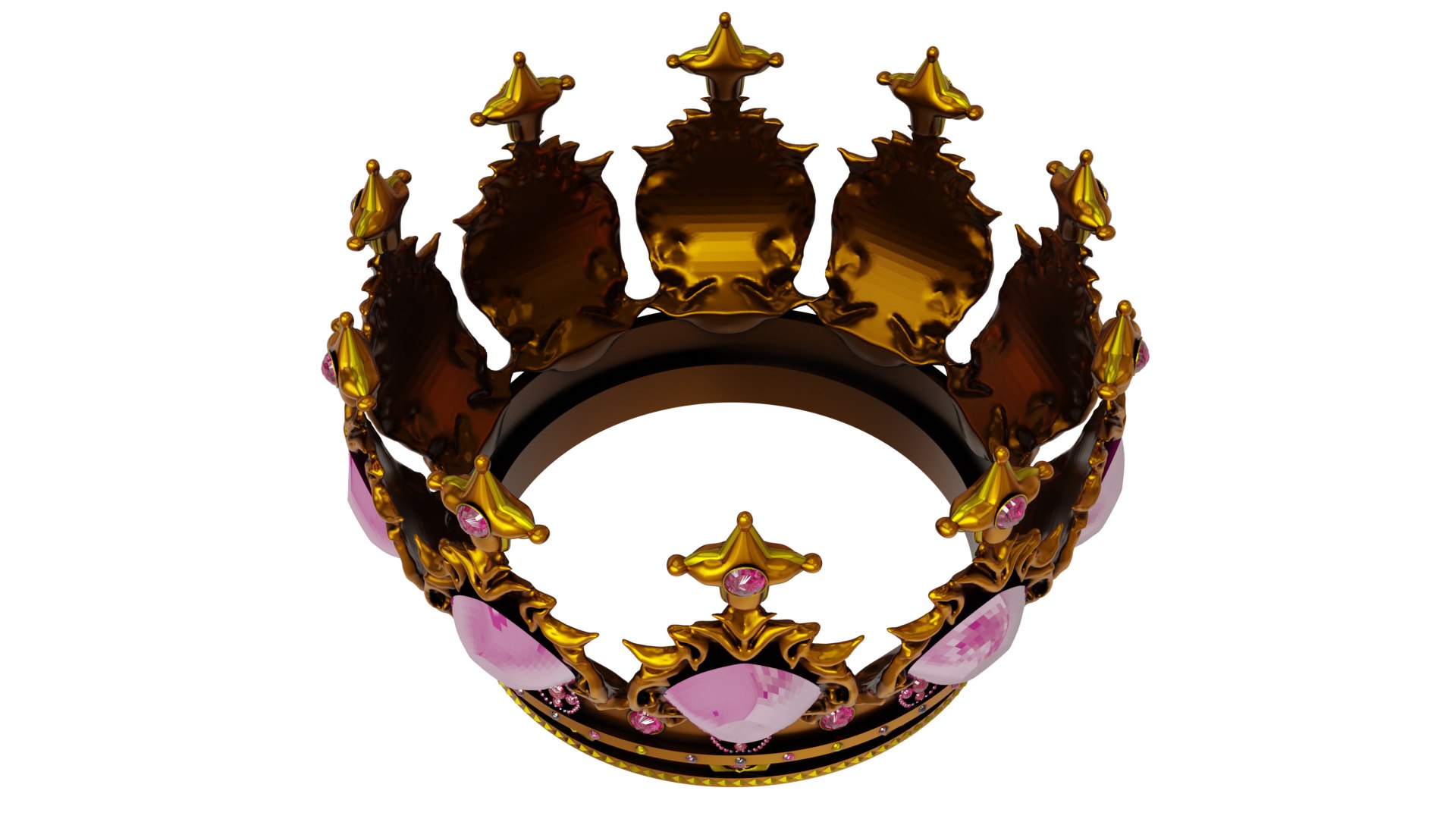 Crown01 3D Model - TurboSquid 2460265