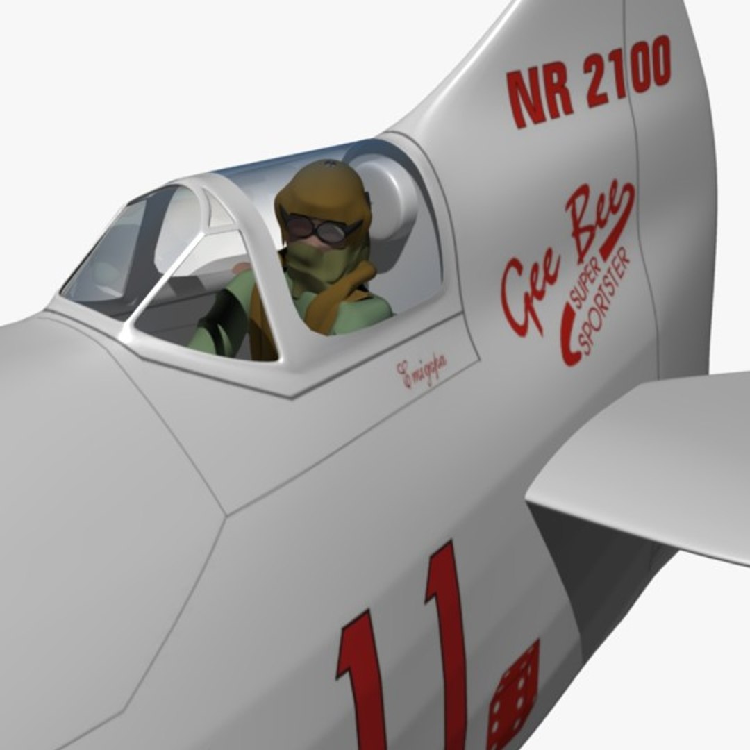 Gee Bee 3d Max